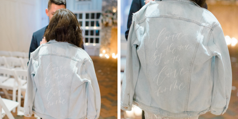 Bridal Jean Jackets: The Hottest Calligraphy Trend in 2021 - Write ...
