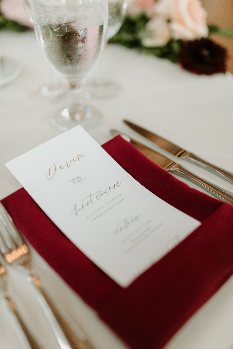 Elevating your Wedding Reception's Plated Dinner - Write Pretty for Me