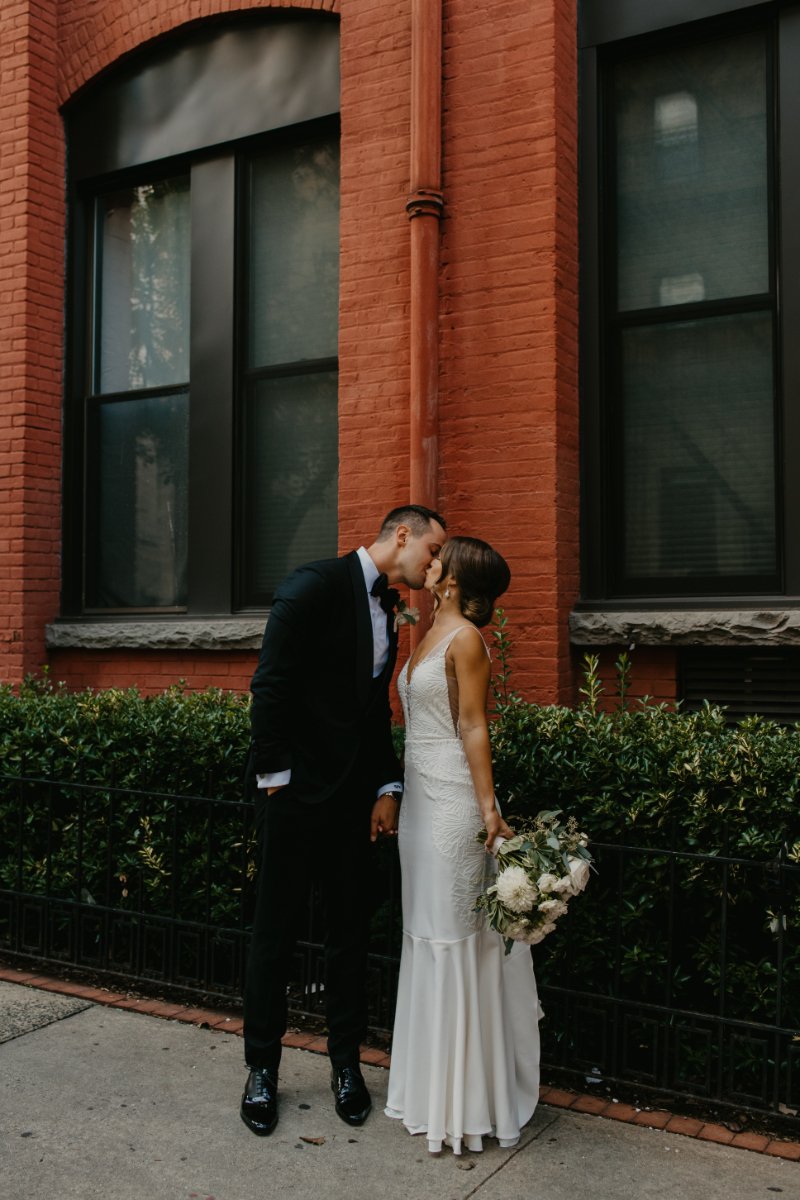 A Stunning Hoboken Micro Wedding at Hudson Table - Write Pretty for Me