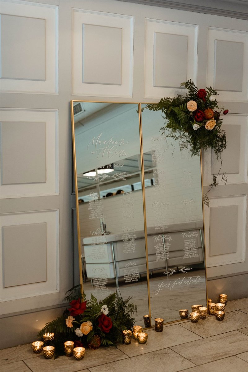 How to choose the perfect seating chart display for your wedding ...