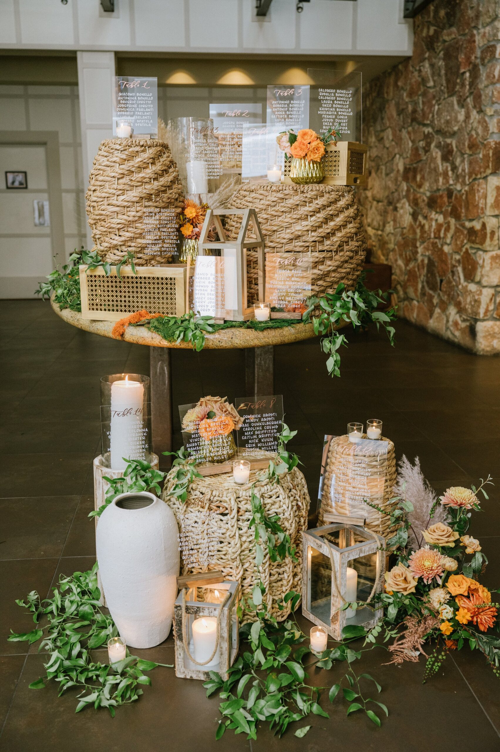 Wedding Reception Décor Ideas: 3D Seating Chart Displays - Write Pretty ...